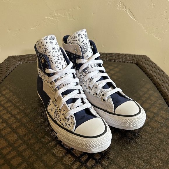 Converse | Shoes | Converse Chuck Taylor All Star Paisley Patchwork Hi ...